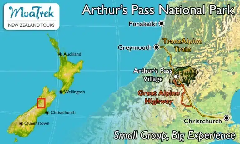 Arthur's Pass National Park | MoaTrek New Zealand Tours